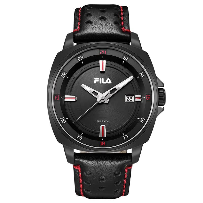 Shop FILA (FILA) watch the new fashion single belt male watch men's ...
